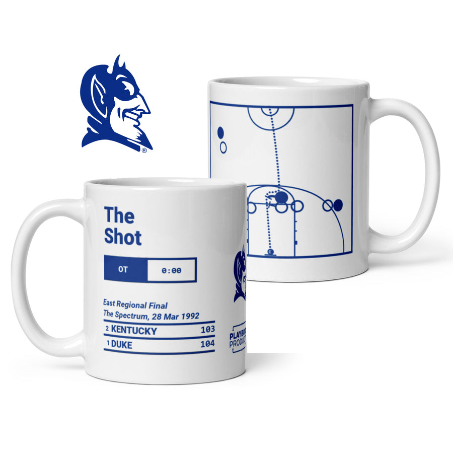 Duke Basketball Greatest Plays Mug: The Shot (1992) – Playbook