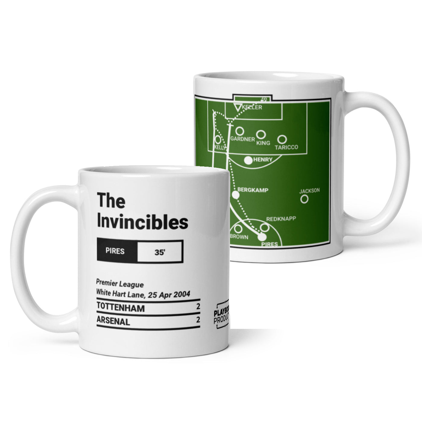 Arsenal Greatest Goals Mug: The Invincibles (2004) – Playbook