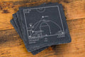 Boston Celtics Greatest Plays: Slate Coasters (Set of 4) – Playbook